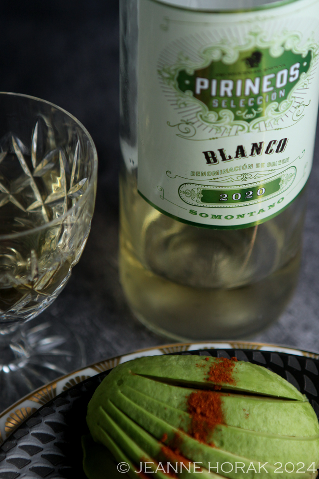 Deconstructed avocado Ritz with ruby grapefruit (GF, pescatarian, dairy ...