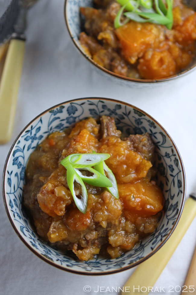 Beef, ginger & butternut squash stew in the Wonderbag™ (GF, dairy-free ...